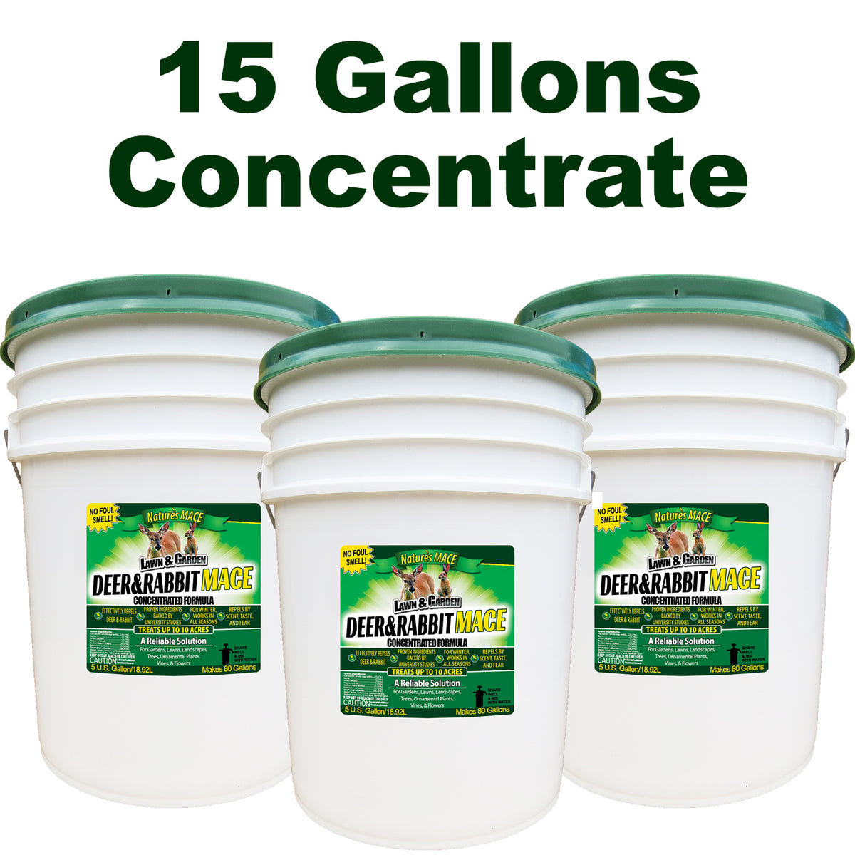 Deer and Rabbit MACE Commercial 15 Gallon deer repellent
