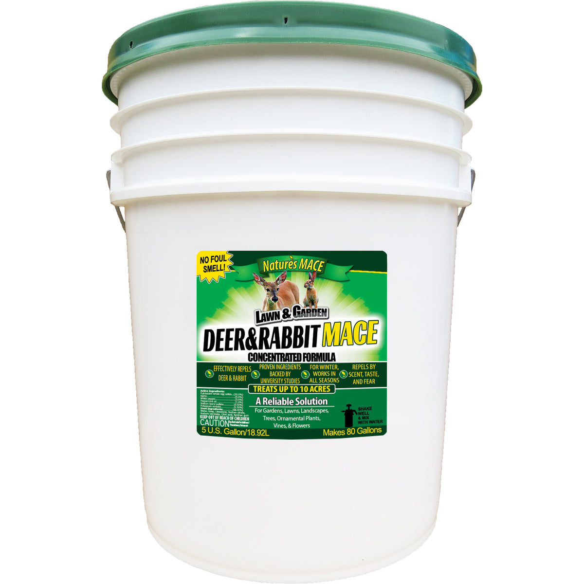Deer and Rabbit MACE Commercial 5 Gallon deer repellent