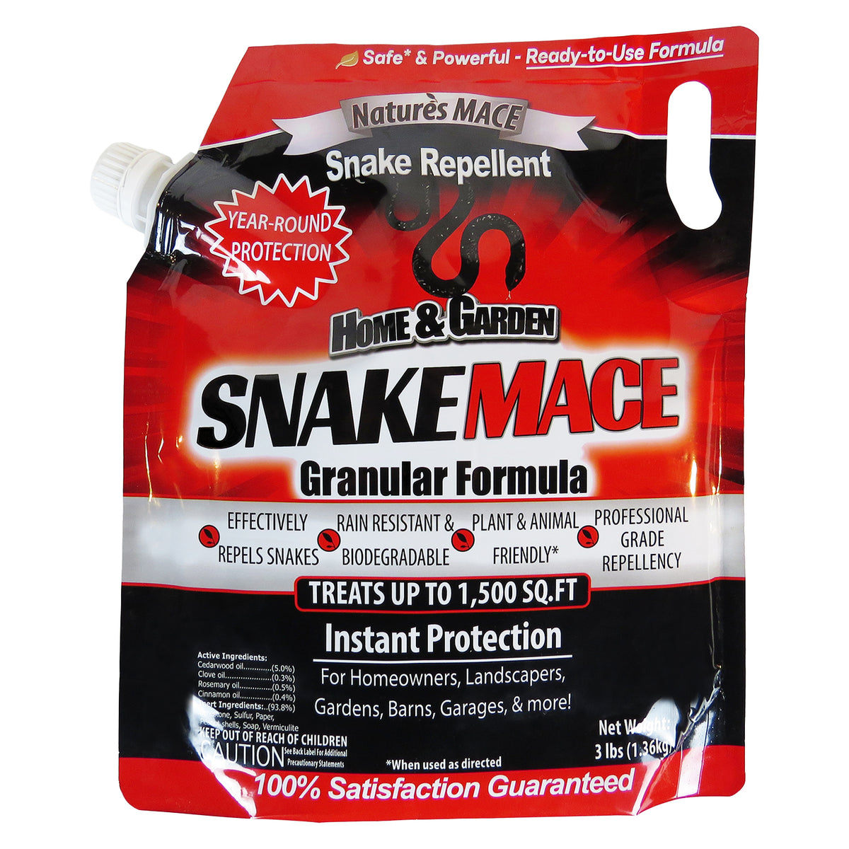 Snake MACE Granular 3lb snake repellent